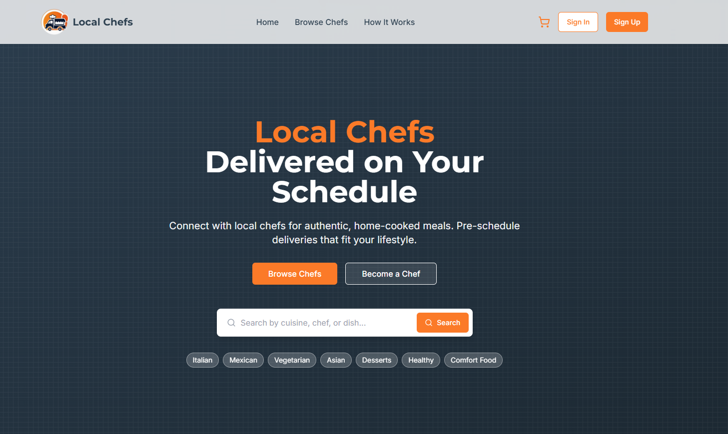 Local Chefs - Discover Culinary Talents Near You